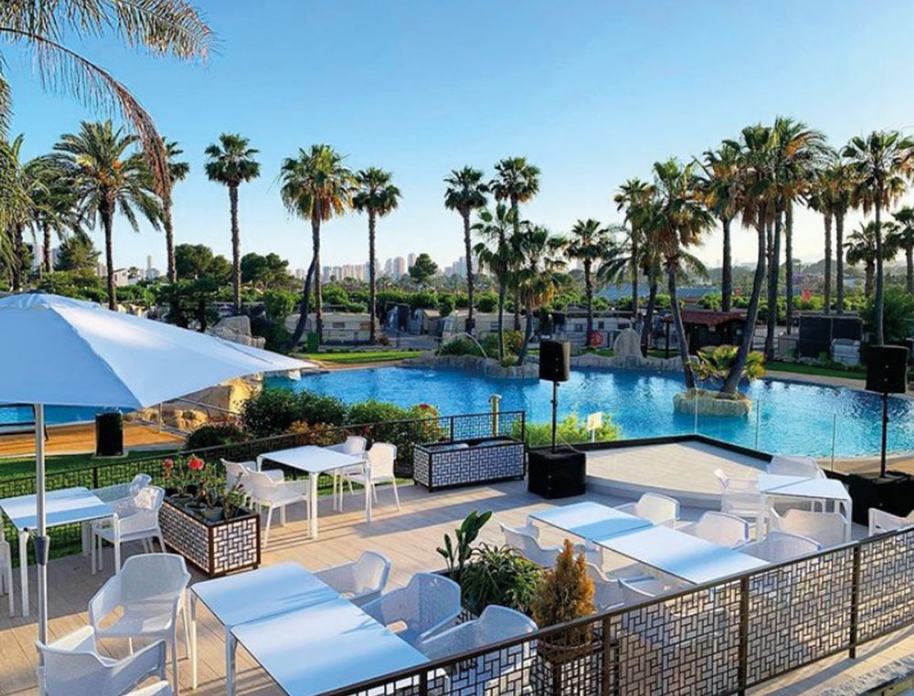 Touring Caravan & Awning For Sale On Camping Villamar Campsite In ...