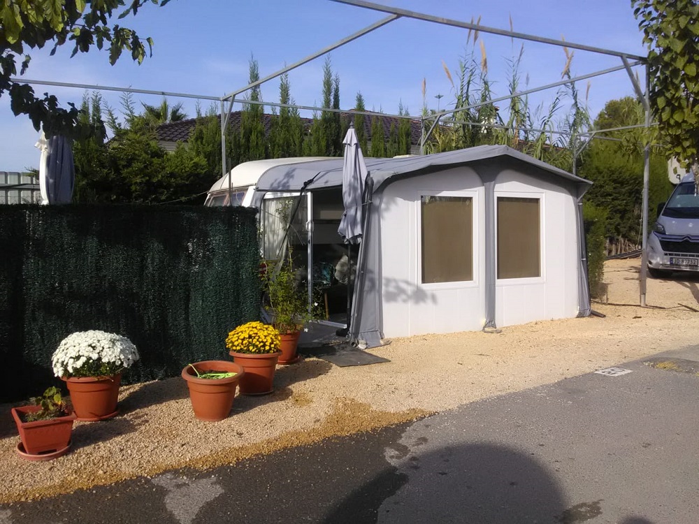 Touring Caravan & Awning For Sale On Camping Benisol Campsite In ...