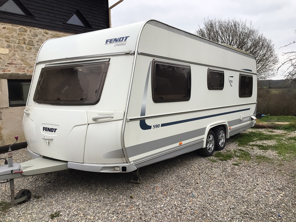 Fendt Topaz 590 Touring Caravan For Sale On Camping La Manga Campsite ...