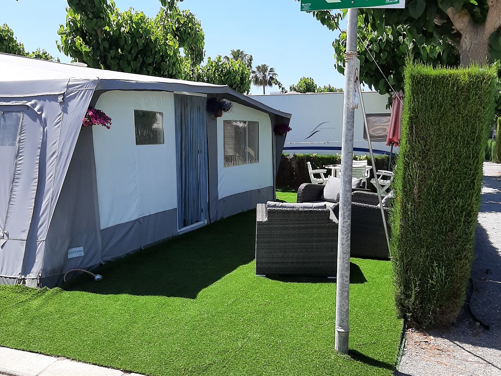 Touring Caravan & Awning For Sale On Camping Raco Campsite In Benidorm ...