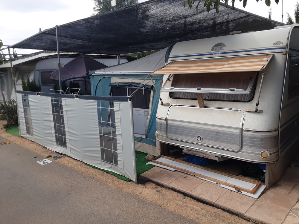 Touring Caravan & Awning For Sale On Camping Benisol Campsite In Benidorm €8,000 - Benidorm ...