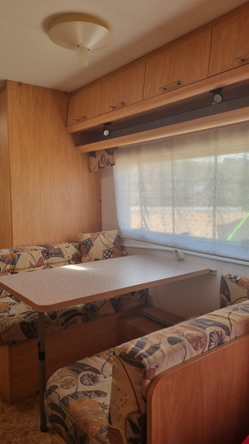 Burstner Touring Caravan & Awning For Sale On Camping Villasol Campsite ...