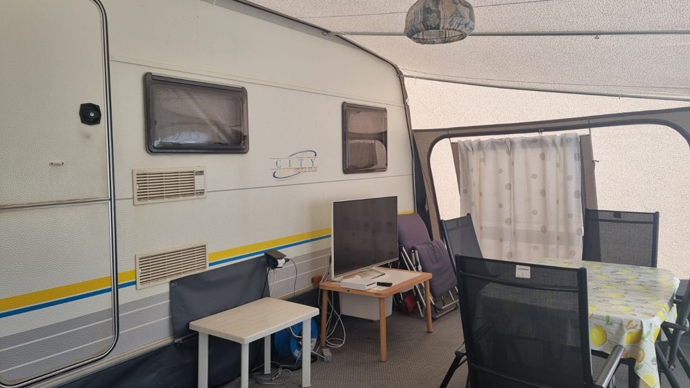 Burstner Touring Caravan & Awning For Sale On Camping Villasol Campsite ...