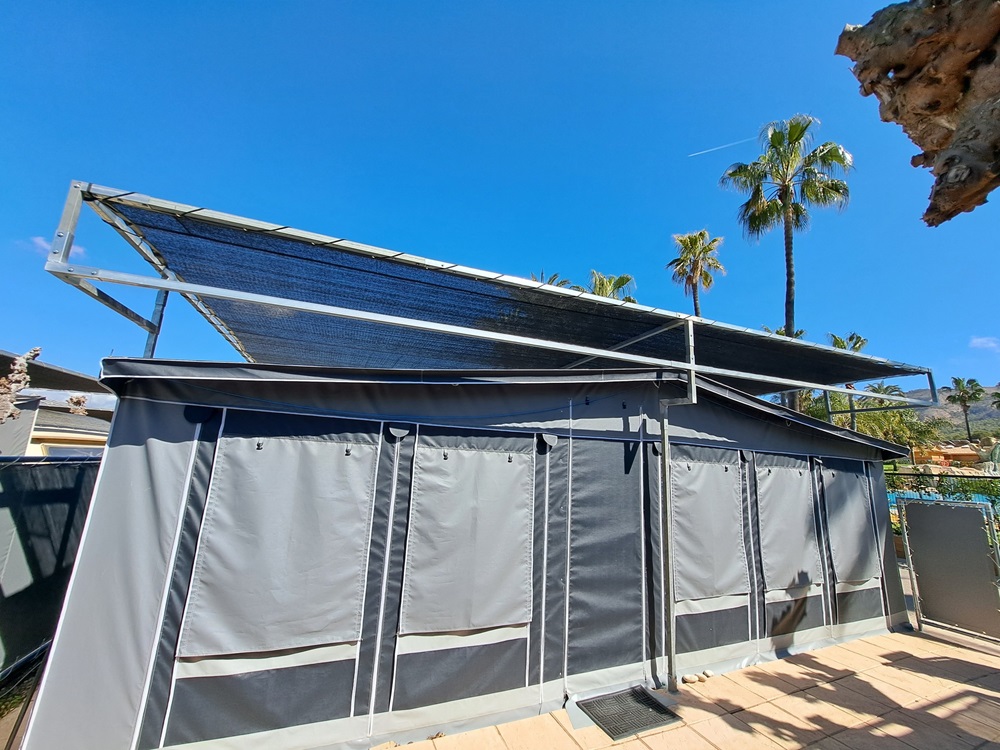 Caravan Awning & Toldo Installation - Benidorm Caravan Sales