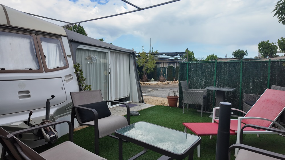 Touring Caravan & Awning For Sale On Camping Benisol Campsite In ...