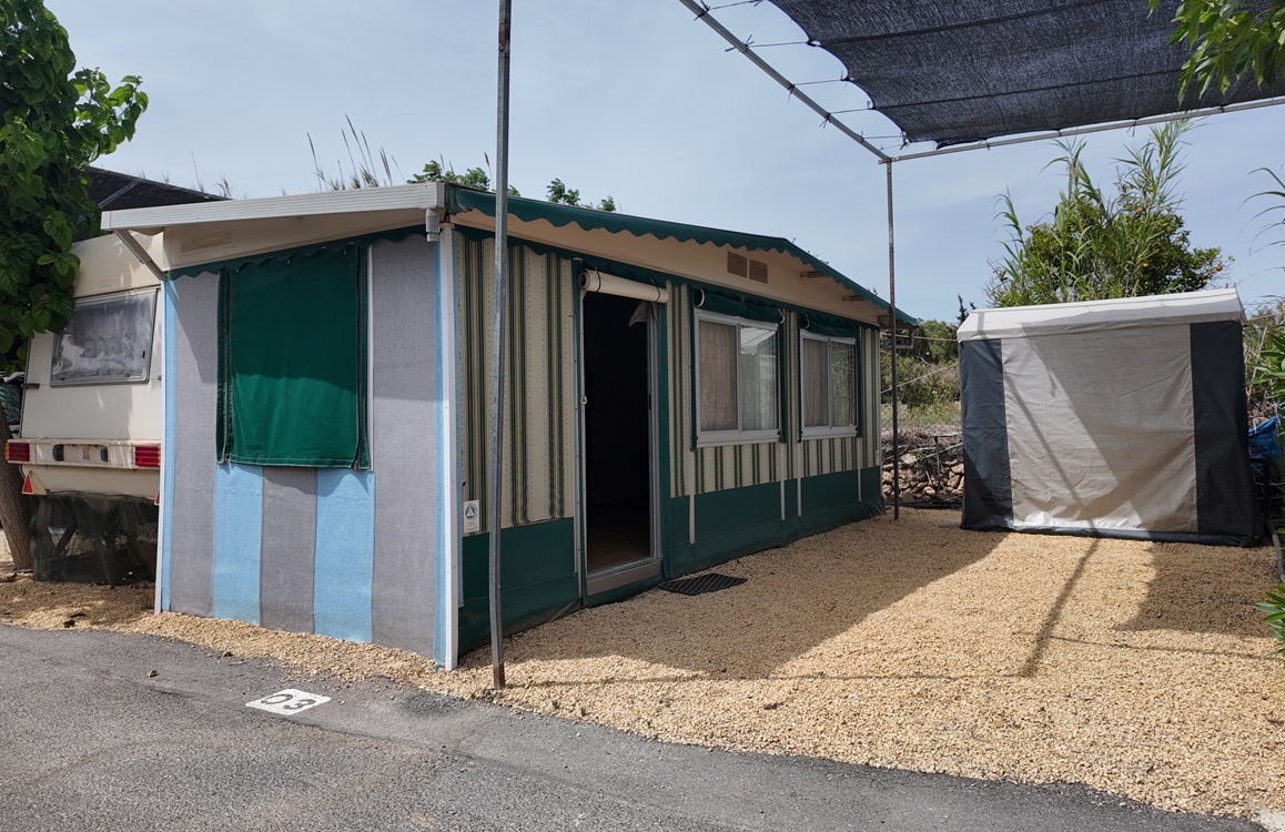 Touring Caravan & Ben Eiler Awning For Sale On Camping Benisol Campsite ...