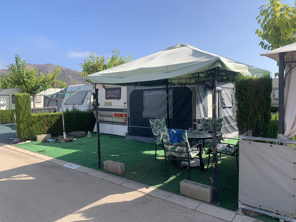 Caravan & Awning For Sale On Camping Raco Campsite In Benidorm £35,000 ...